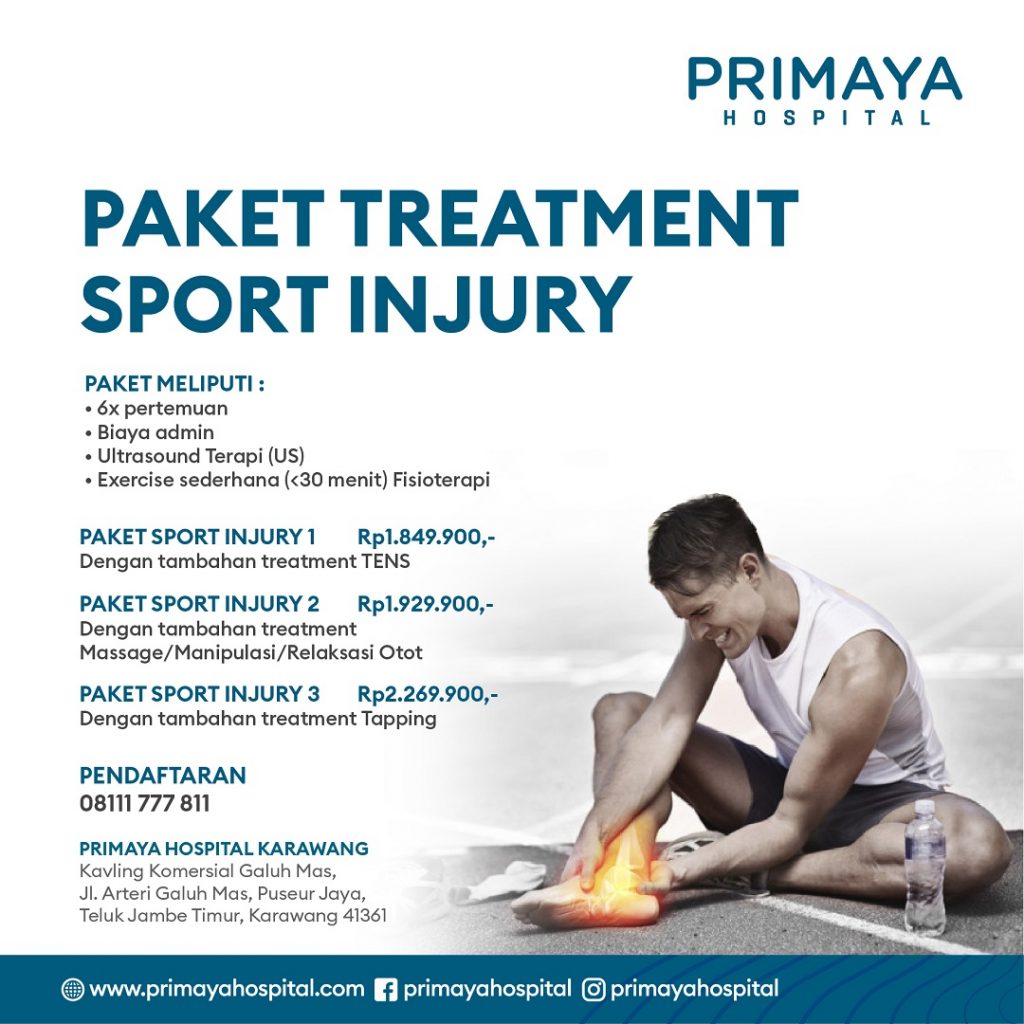Paket Treatment Sport Injury - Primaya Hospital