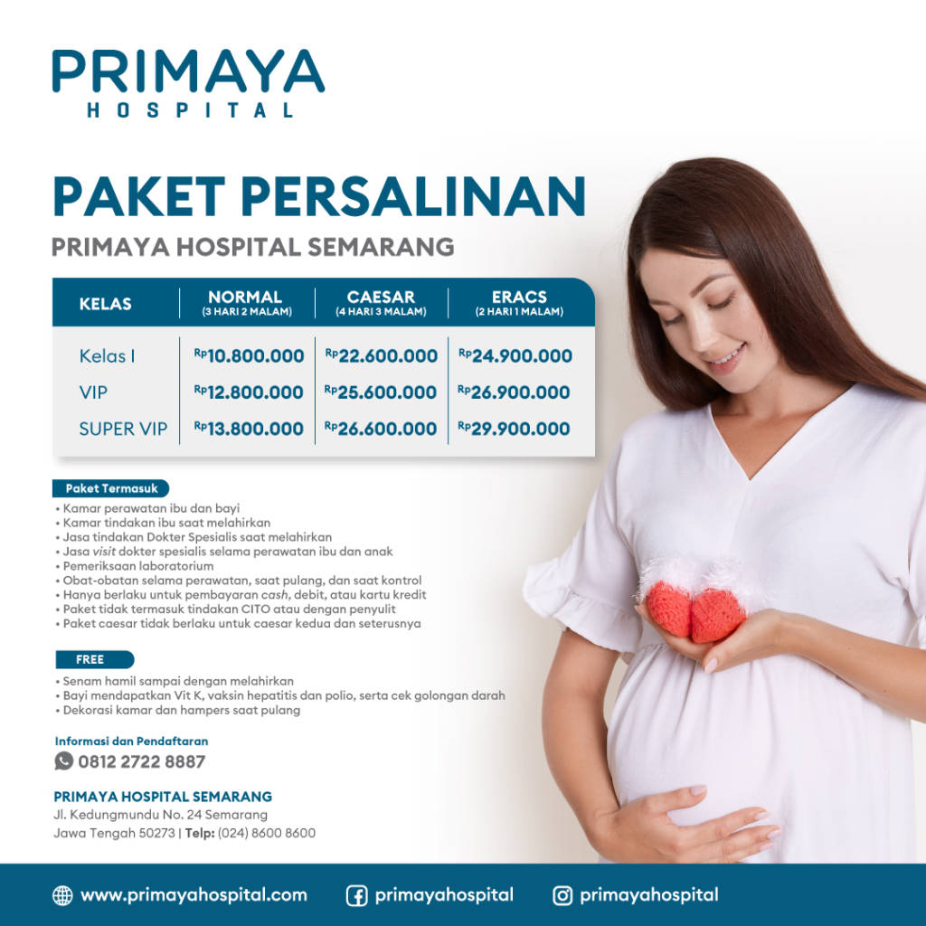Paket Persalinan - Primaya Hospital Semarang