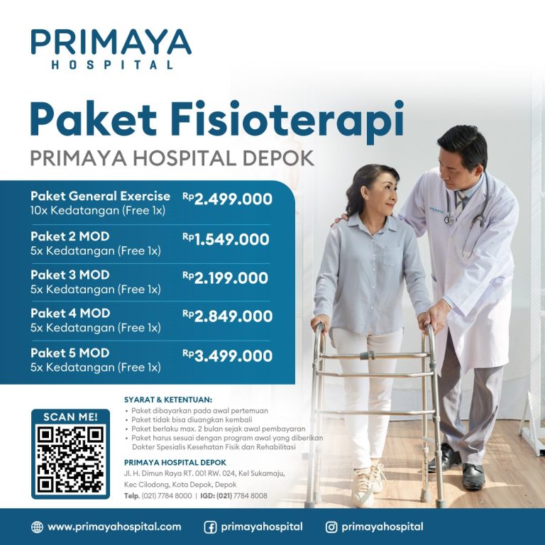 Paket Fisioterapi - Primaya Hospital Depok - Primaya Hospital